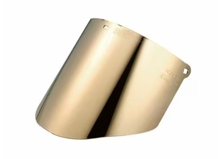 Gold-Coated Polycarbonate Face Shield – US SafetyGear, Inc.