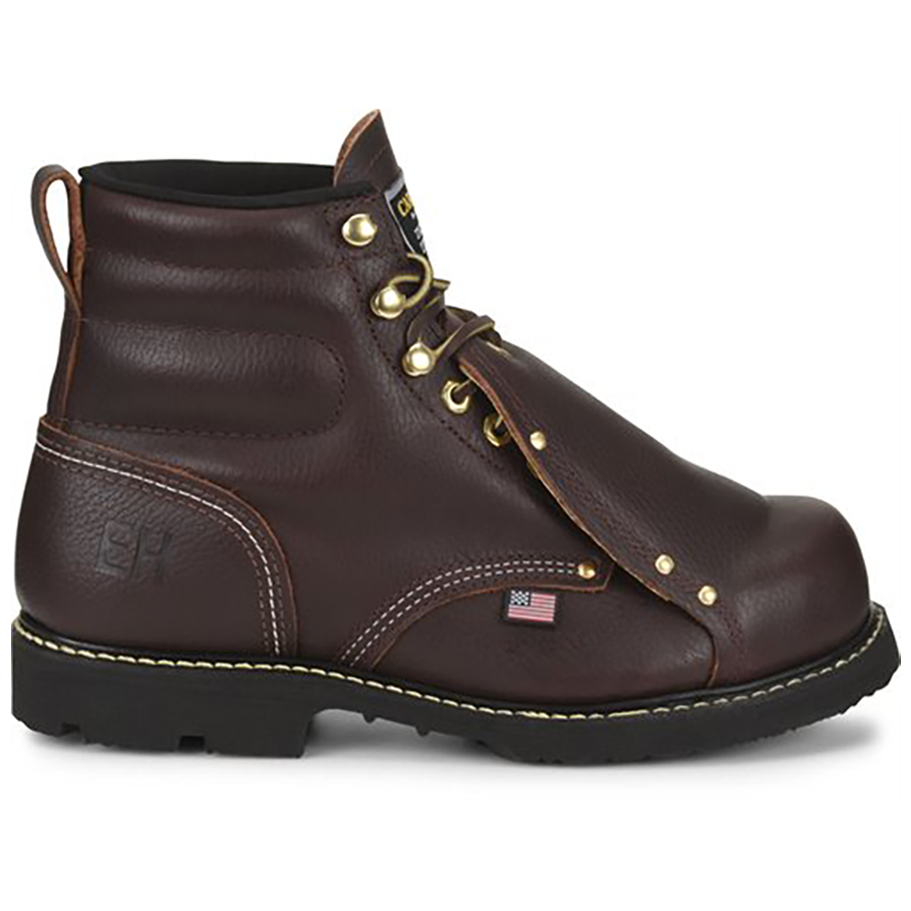 Men's 6" USA Steel Toe External Met Guard Boots – US SafetyGear, Inc.