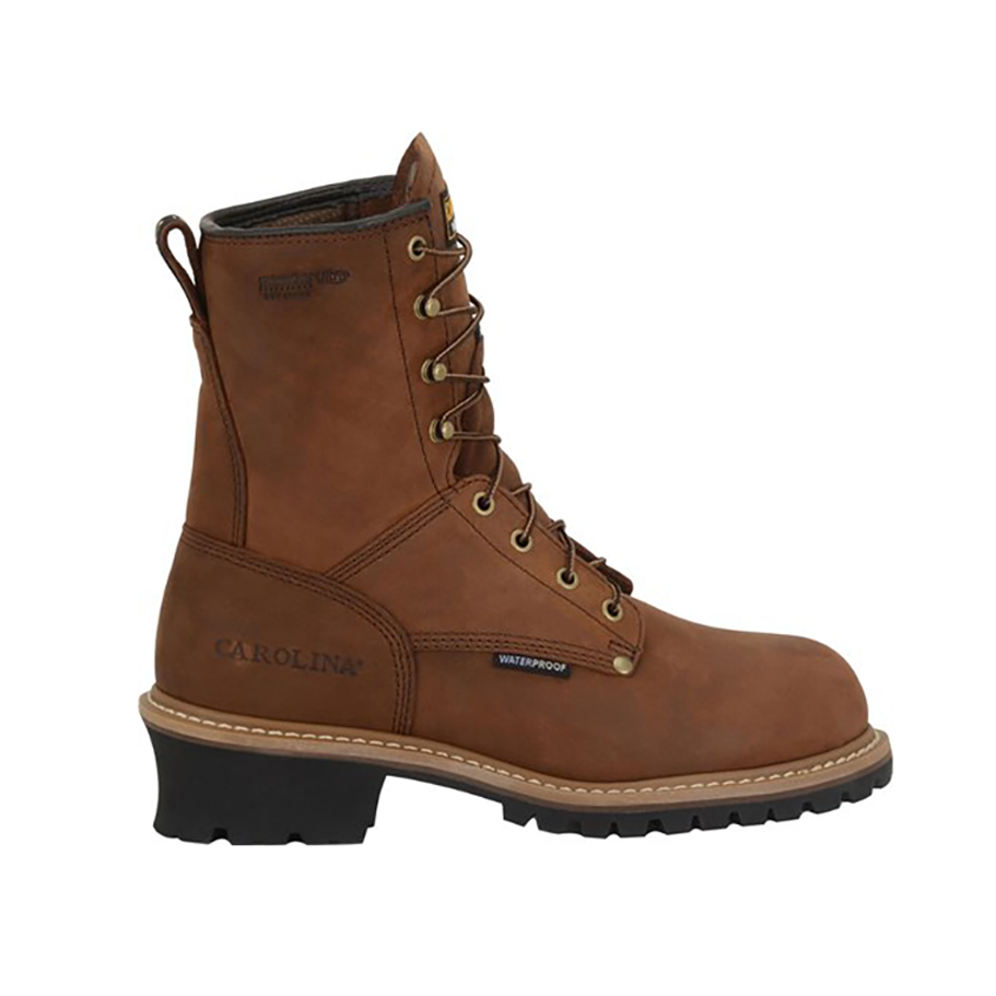 8" Elm Steel Toe Insulated Loggers – US SafetyGear, Inc.